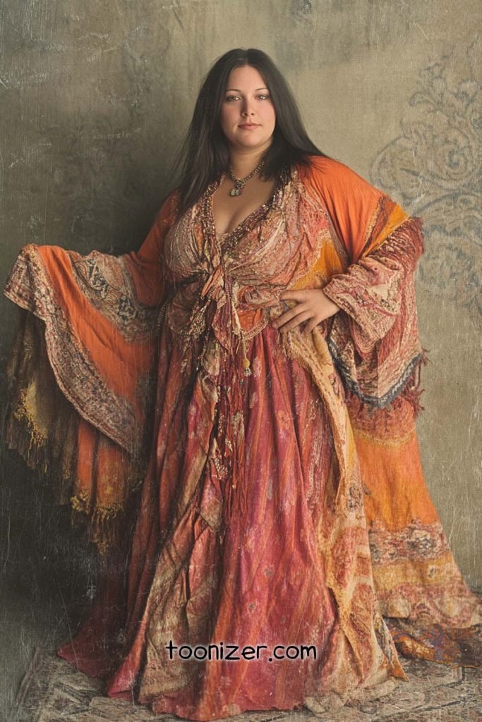 Embrace Your Style with Plus-Size Bohemian Outfits - Toonizer