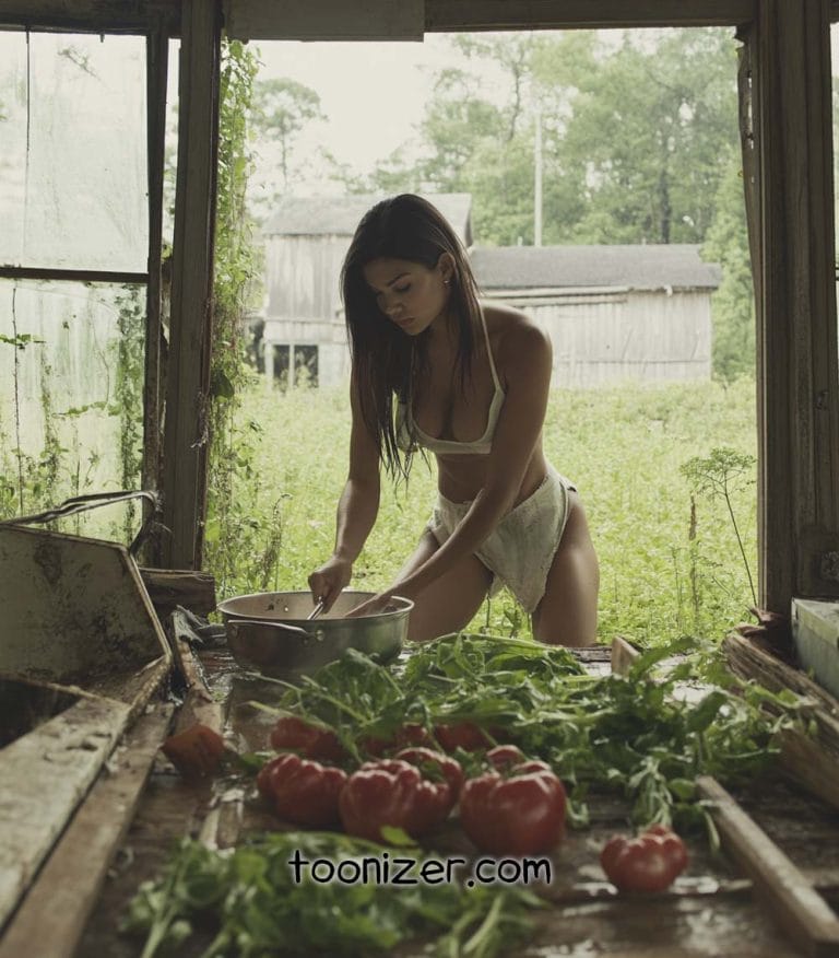 Polaroid Photos of Women Cooking - Toonizer