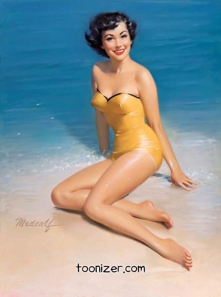 Wink and Wonder: The Iconic World of Classical Pin-Up Girl Art - Toonizer