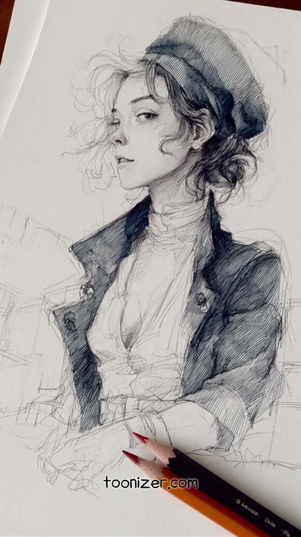 Art Nouveau Style Painting & Sketching Ideas – Toonizer