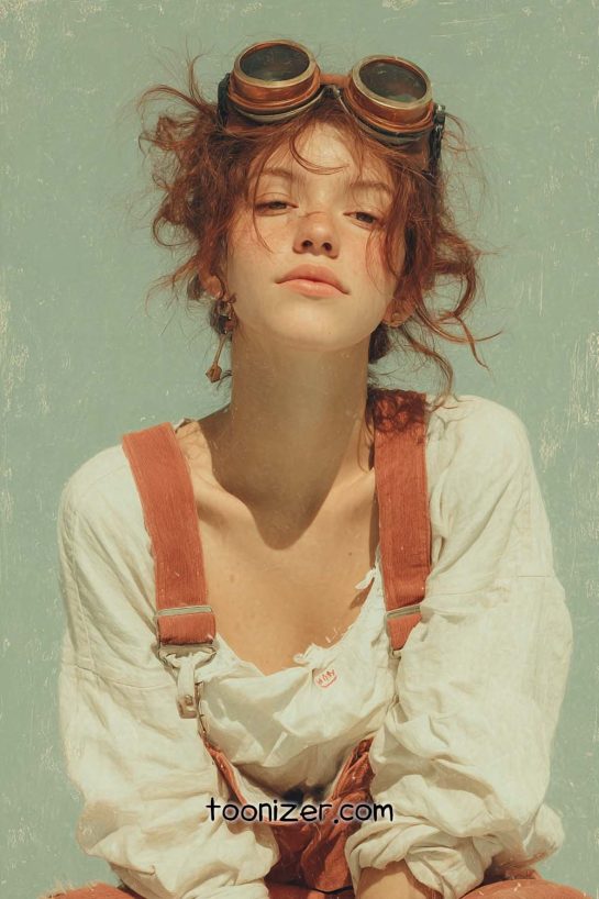 Express Your Style with Digital Portrait Wallpaper