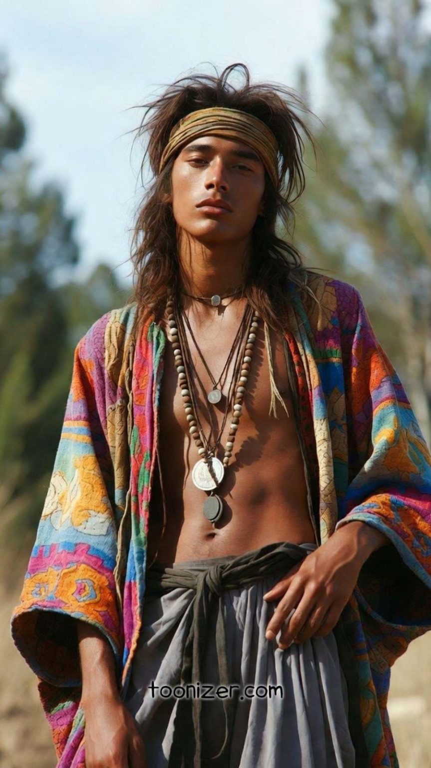 From Tie Dye to Flower Power A Journey Through Hippie Fashion - Toonizer